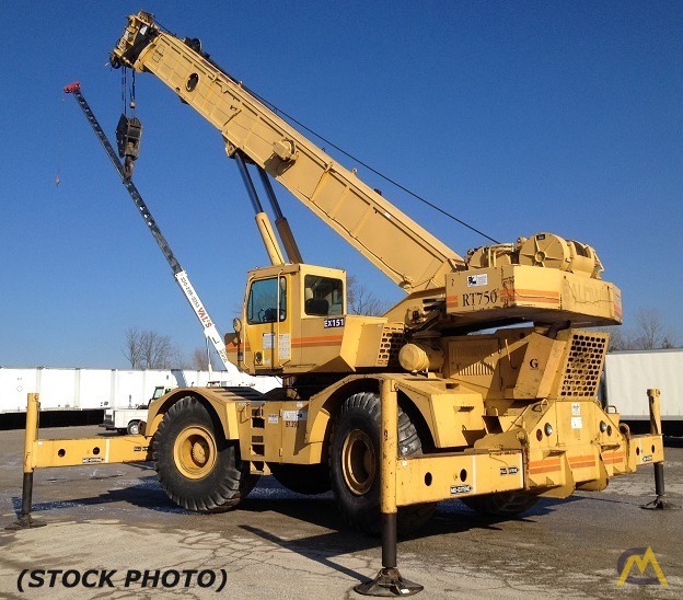 50t Grove RT750 Rough Terrain Crane For Sale Hoists & Material Handlers ...
