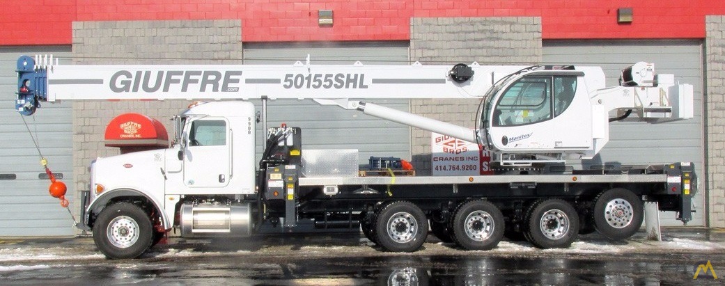 50t Manitex 50155SHL Boom Truck Crane For Sale Trucks Hoists & Material ...