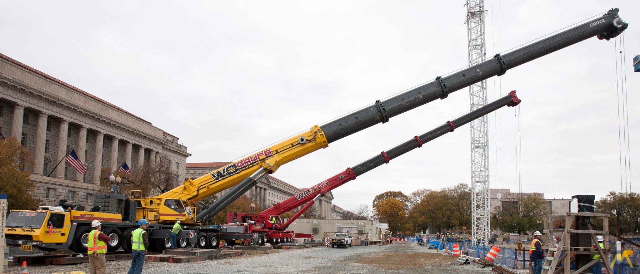 Grove GMK7550 550-ton All Terrain Crane For Sale or Rent Hoists ...
