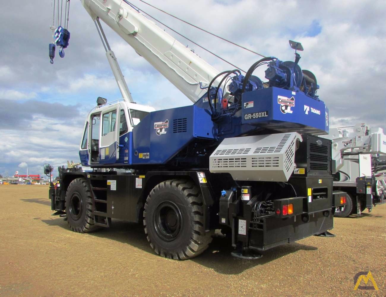 Tadano GR-550XL 55-Ton Rough Terrain Crane For Sale Hoists & Material ...