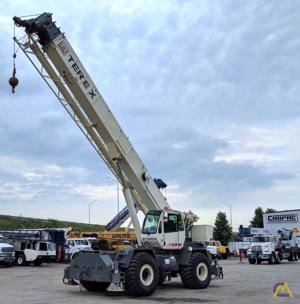 Terex RT555-1 55-Ton Rough Terrain Crane For Sale Hoists & Material ...