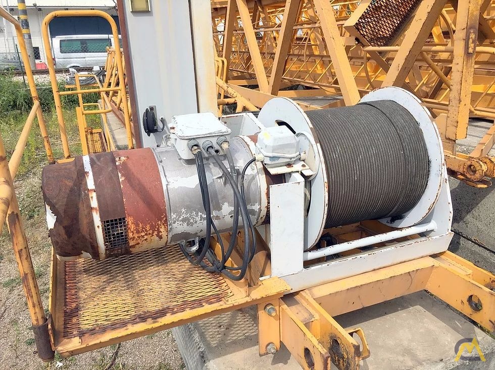 5t SimmaPotain SP 80 Hammerhead Tower Crane For Sale or Rent Simma ...