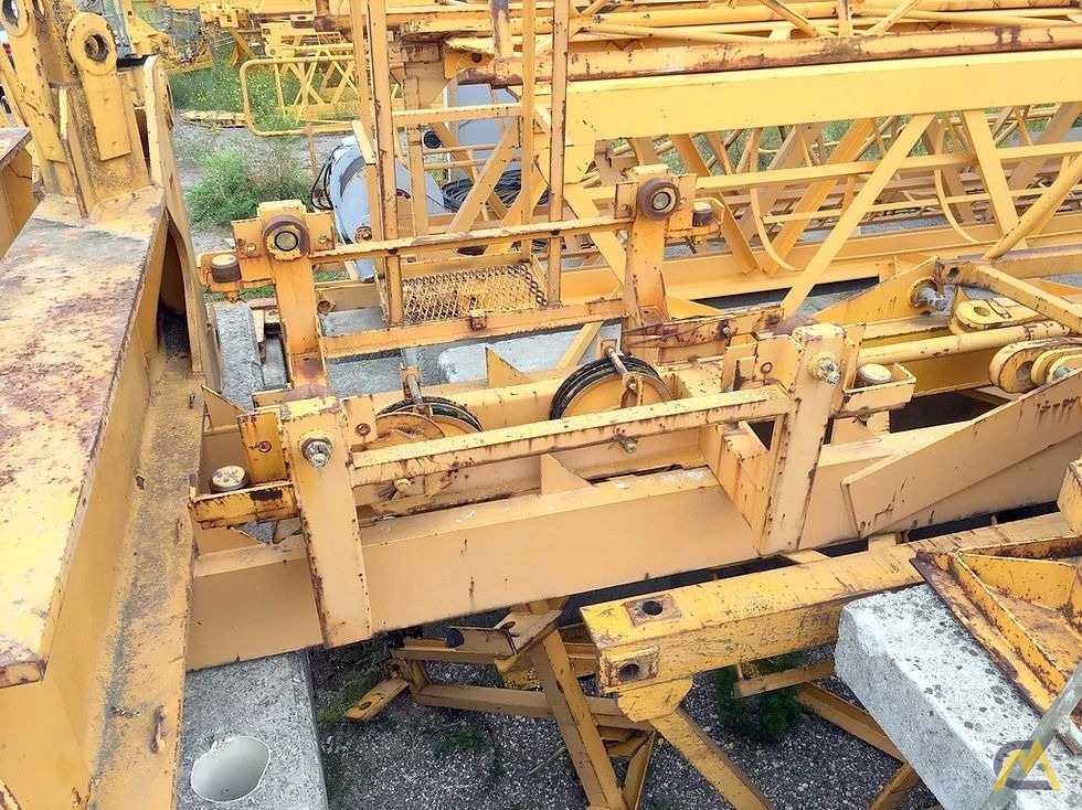 5t SimmaPotain SP 80 Hammerhead Tower Crane For Sale or Rent Simma ...