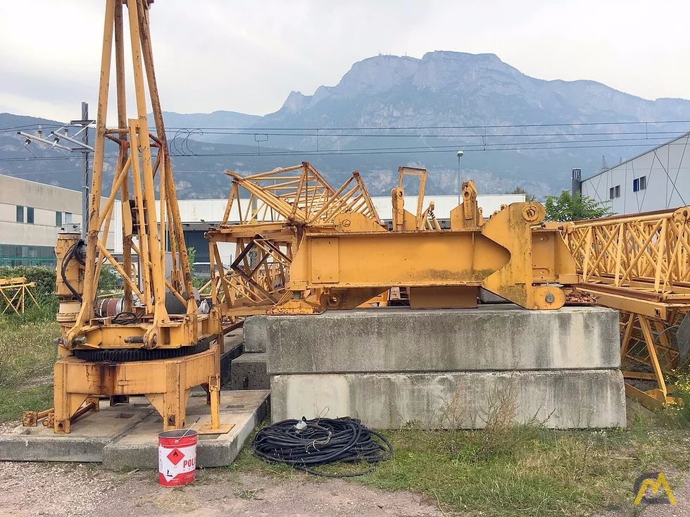 5t SimmaPotain SP 80 Hammerhead Tower Crane For Sale or Rent Simma ...