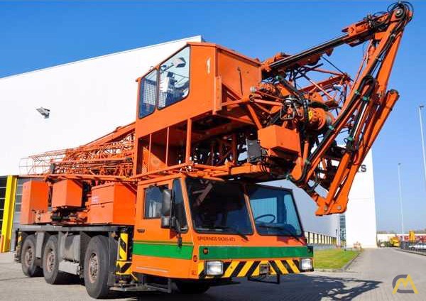 Spierings SK365-AT3 5-Ton Mobile Tower Crane For Sale Hoists & Material ...