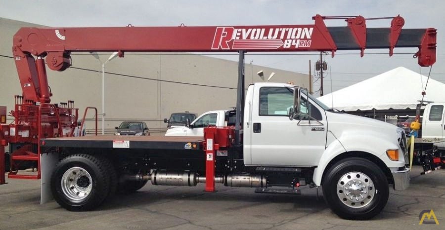 UNIC Revolution 84RM 5-Ton Boom Truck Crane For Sale Trucks Hoists ...