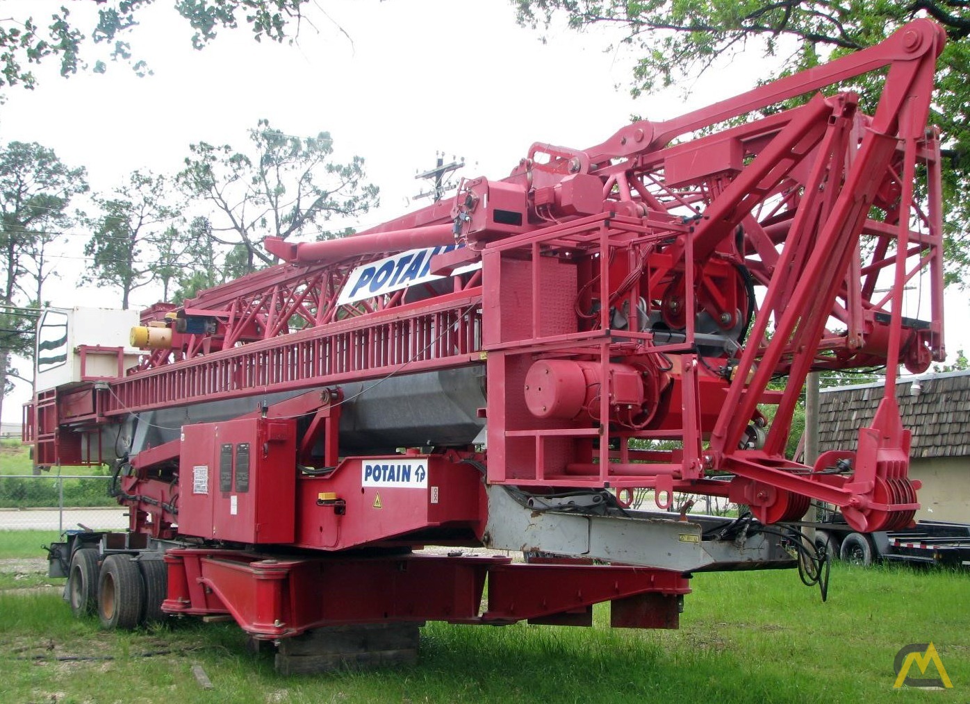 Potain HDT80 6.6-Ton Tower Crane For Sale Hoists & Material Handlers ...