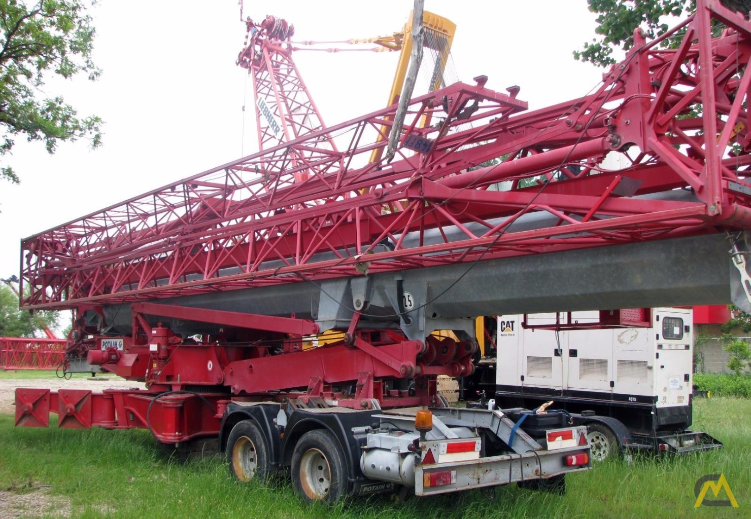 Potain HDT80 6.6-Ton Tower Crane For Sale Hoists & Material Handlers ...