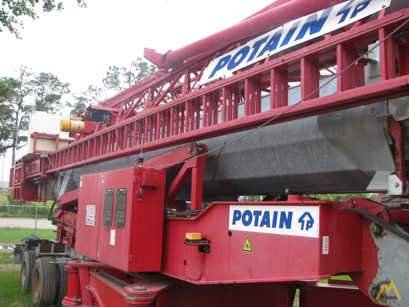 Potain HDT80 6.6-Ton Tower Crane For Sale Hoists & Material Handlers ...