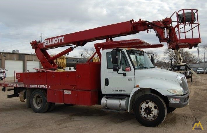 60' Elliott ECL-3-55 Boom Lift For Sale Bucket Truck Aerial Platforms ...