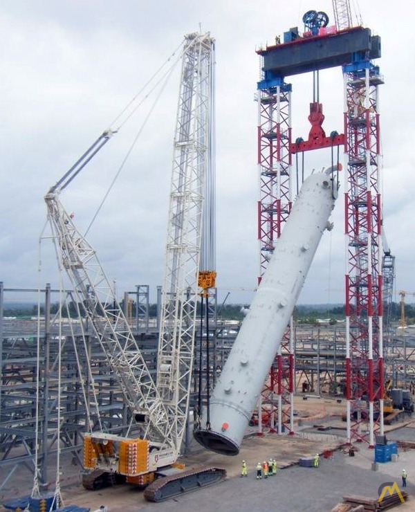 Demag CC 2800 600-Ton Lattice Boom Crawler Crane For Sale or Rent Terex ...