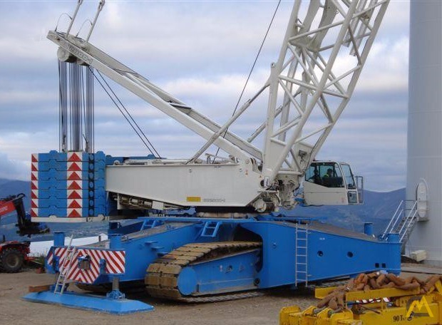 Terex Demag CC 2800-1 600-Ton Lattice Boom Crawler Crane For Sale or Rent & Material Handlers ...
