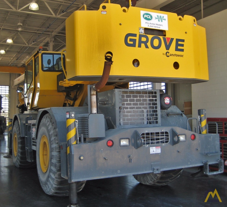 Grove RT700E 60-Ton Rough Terrain Crane For Sale Hoists & Material ...