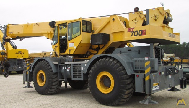 60t GROVE RT700E ROUGH TERRAIN CRANE For Sale Grove Rough Terrain ...