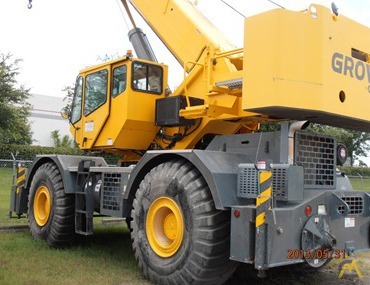 Grove RT700E 60-Ton Rough Terrain Crane For Sale Hoists & Material ...