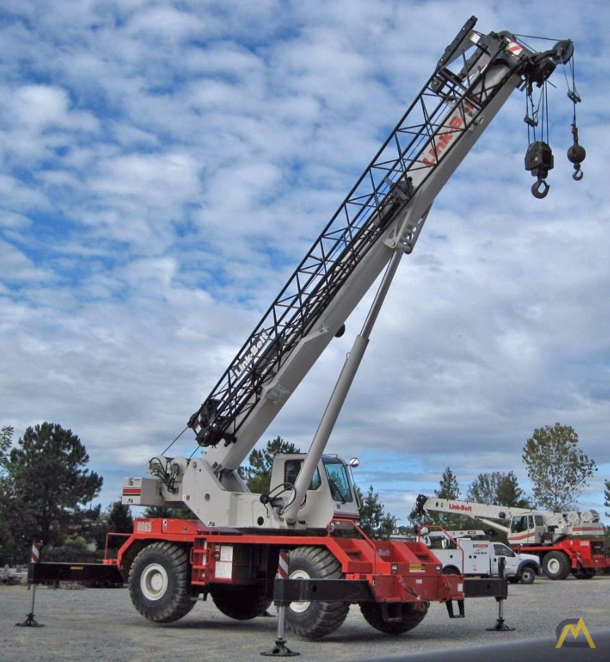 65t Link-Belt RTC-8065 Series II Rough Terrain Crane For Sale Hoists ...