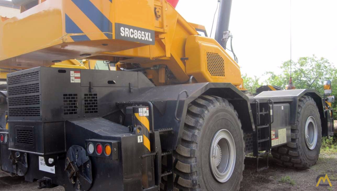 Sany SRC865XL 65-Ton Rough Terrain Crane For Sale Hoists & Material ...