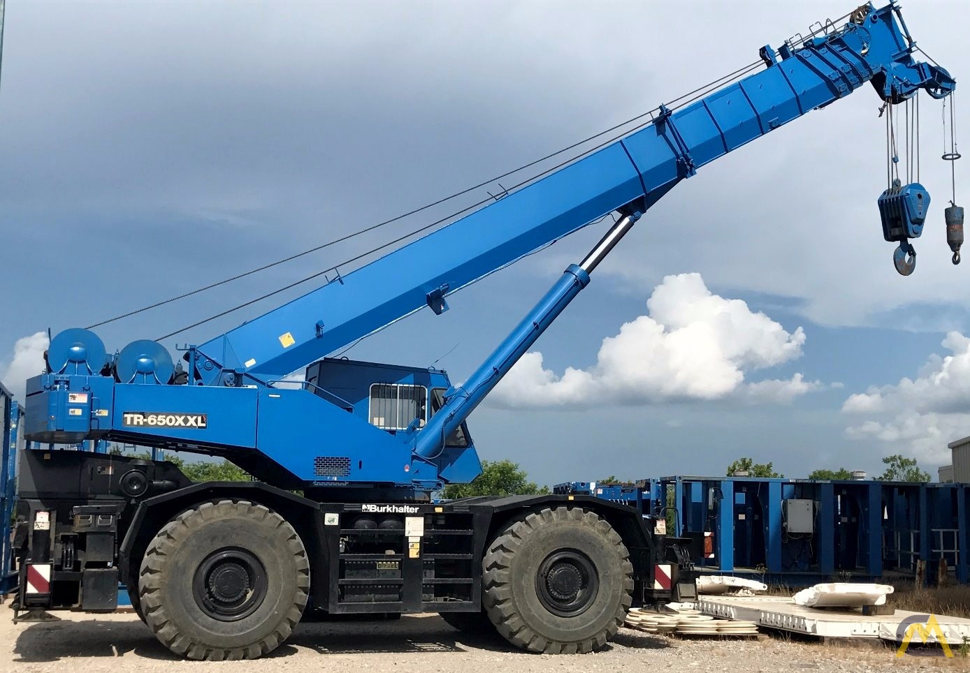 65t Tadano TR-650XXL-3 Rough Terrain Crane For Sale Hoists & Material ...