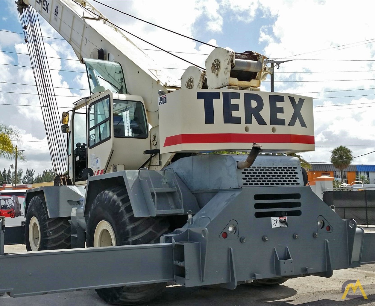 65t Terex RT665 Rough Terrain Crane For Sale Hoists & Material Handlers 5962 CraneMarket