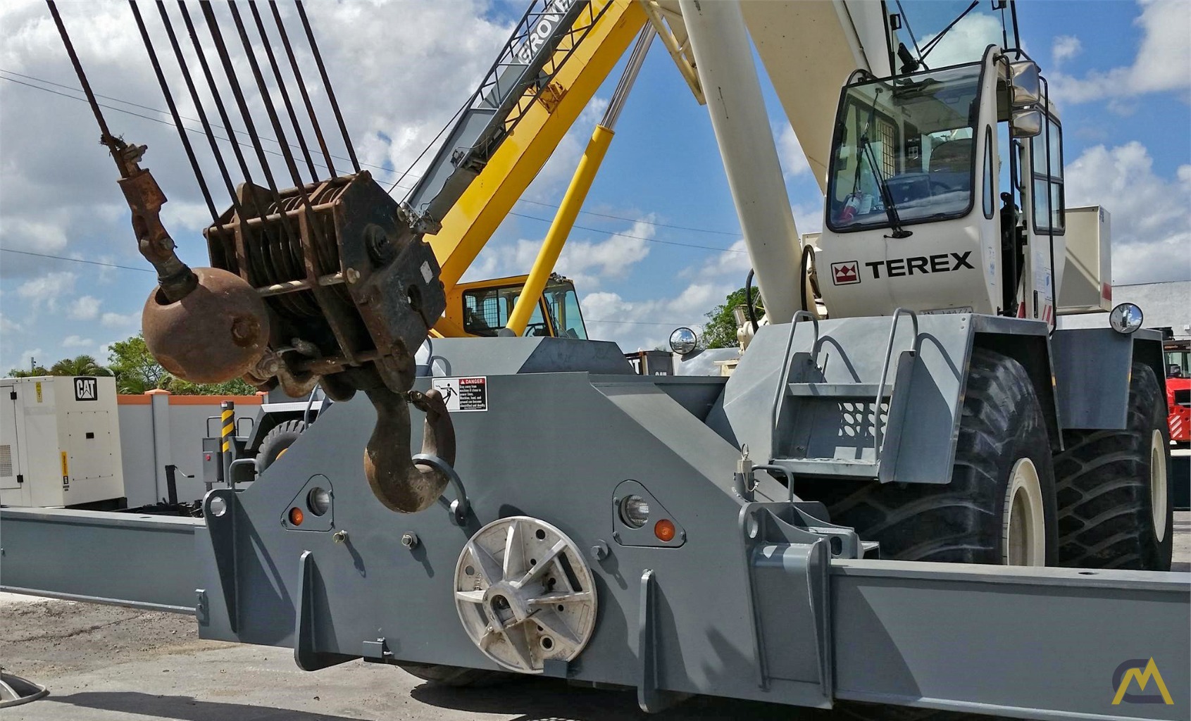 65t Terex RT665 Rough Terrain Crane For Sale Hoists & Material Handlers 5962 CraneMarket