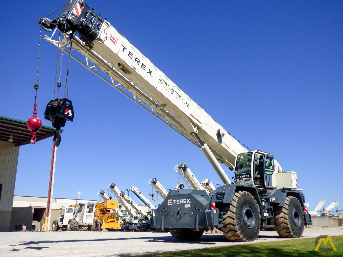 Terex RT 670-1 70-Ton Rough Terrain Crane For Sale or Rent Hoists & Material Handlers 17674 ...
