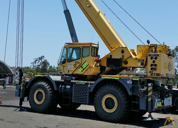 Grove RT875E 75-ton Rough Terrain Crane For Sale Hoists & Material ...