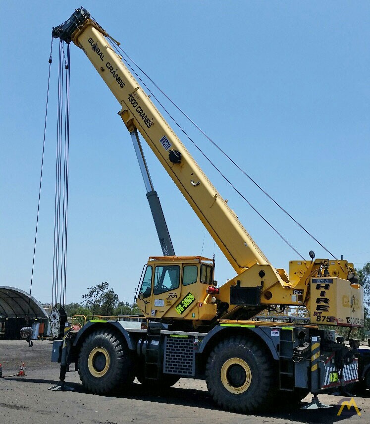 Grove RT875E 75-ton Rough Terrain Crane For Sale Hoists & Material ...