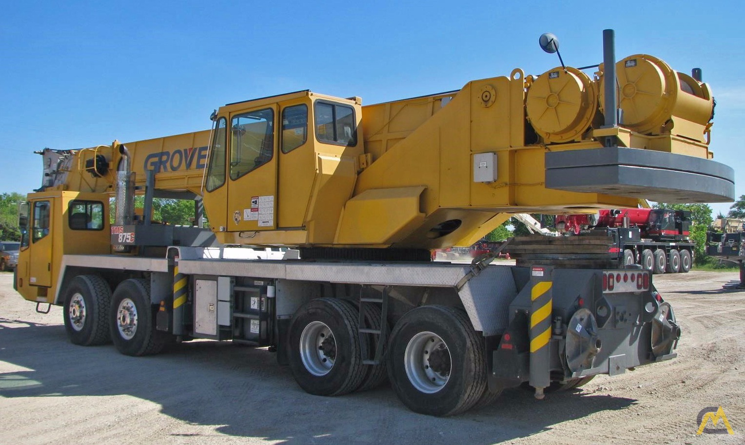 Grove TMS875C 75-Ton Telescopic Boom Truck Crane For Sale Hoists ...