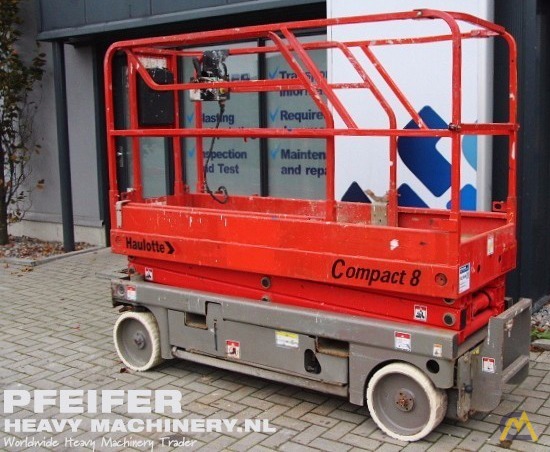 8.2m Haulotte Compact 8 Scissor Lift For Sale Lifts Platform Aerial ...
