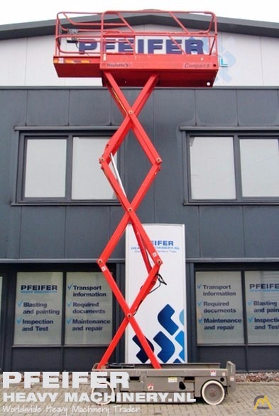 8.2m Haulotte Compact 8 Scissor Lift For Sale Lifts Platform Aerial ...