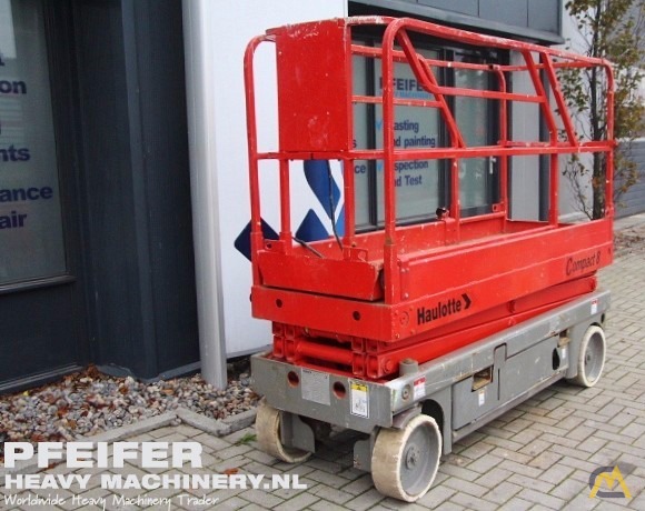8.2m Haulotte Compact 8 Scissor Lift For Sale Lifts Platform Aerial ...