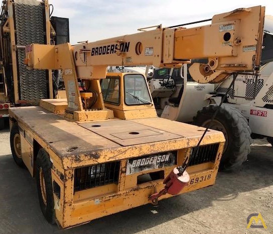 Broderson IC-80-1D Industrial Carry Deck Crane For Sale Hoists & Material Handlers 4171 CraneMarket
