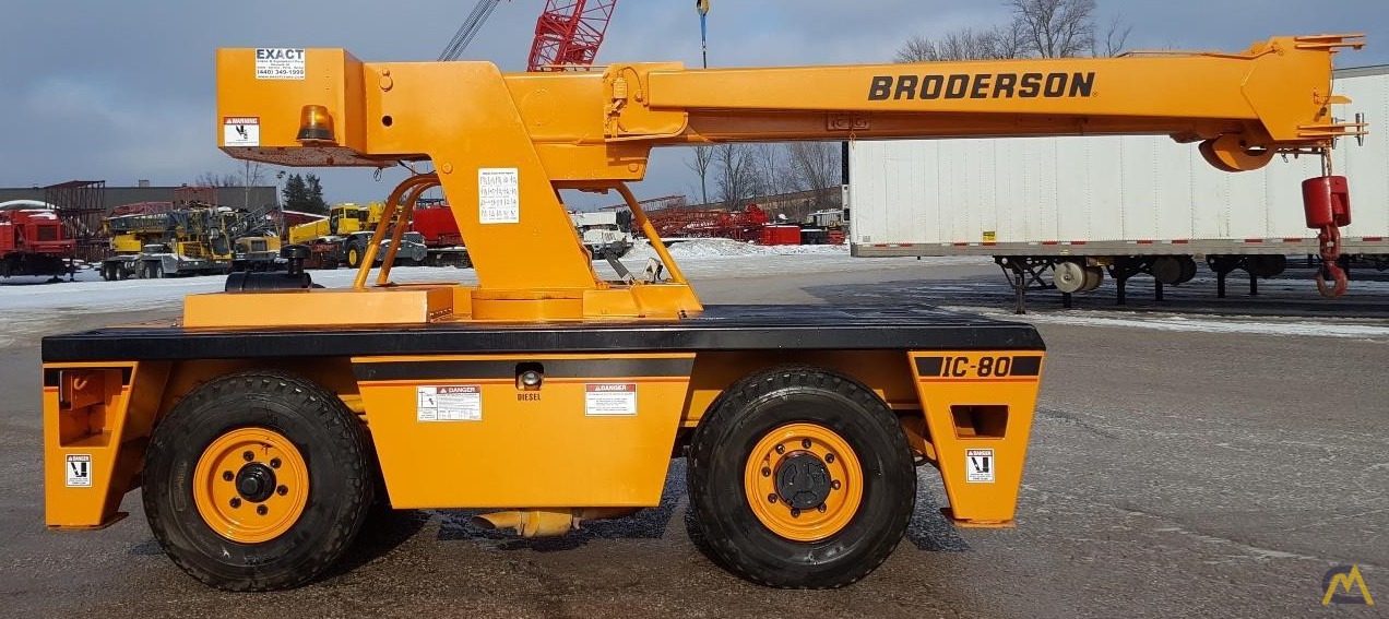 8.5t Broderson IC-80-3G Carry Deck Crane For Sale Industrial Hoists & Material Handlers 5530 ...
