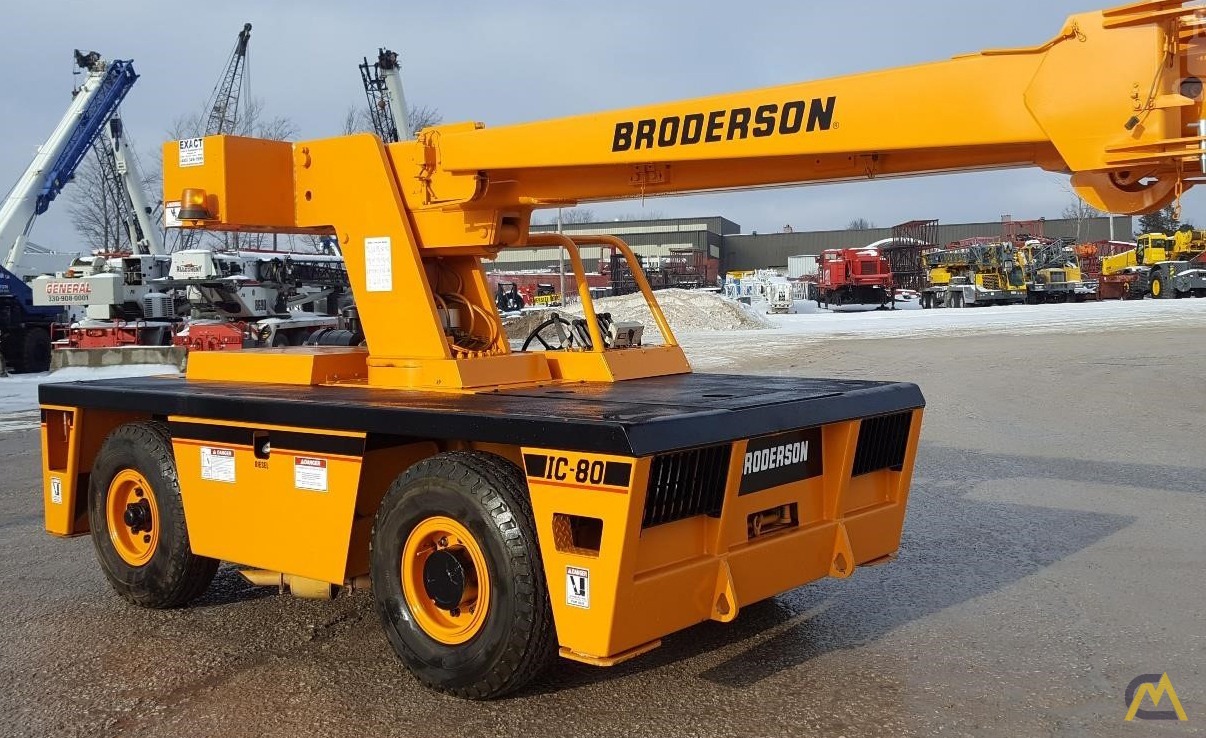 8.5t Broderson IC-80-3G Carry Deck Crane For Sale Industrial Hoists ...