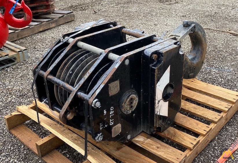 Terex 80-Ton 5-Sheave Hook Block For Sale Blocks Parts Attachments ...
