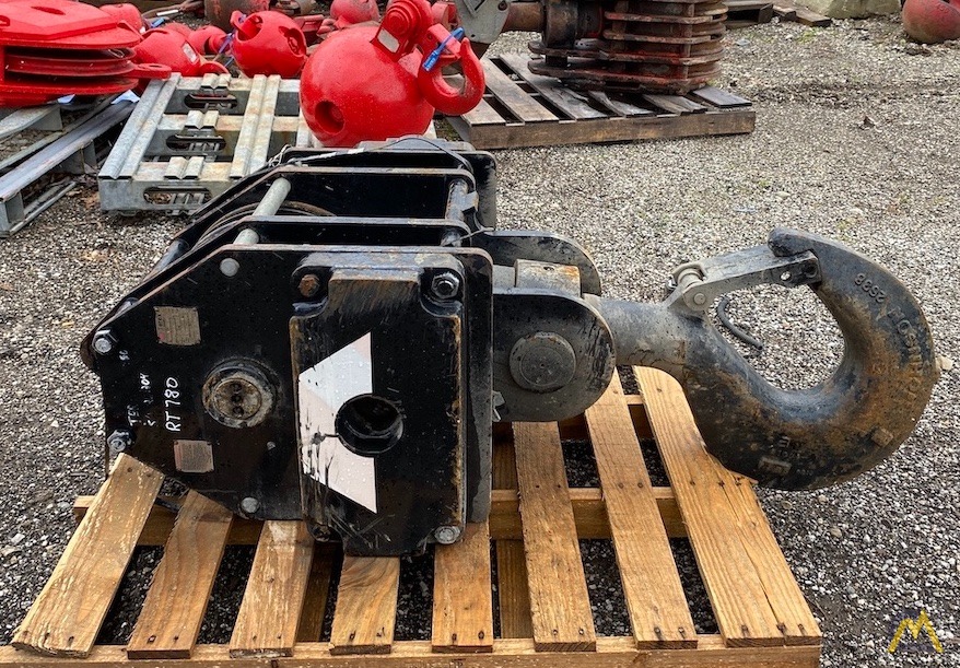 Terex 80-Ton 5-Sheave Hook Block For Sale Blocks Parts Attachments ...
