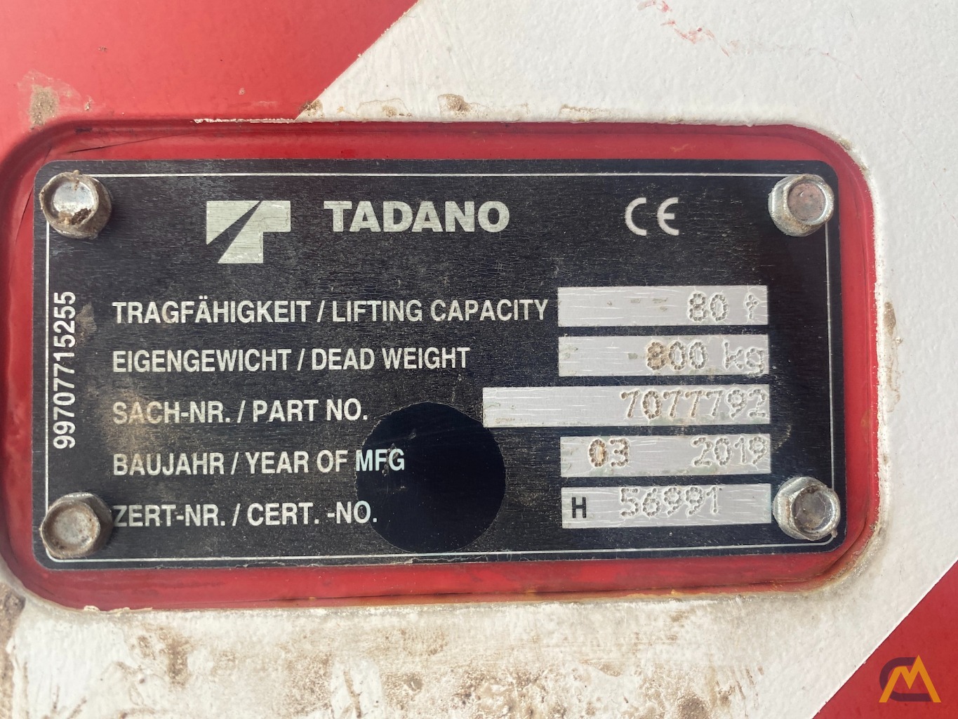 Demag 80-Ton 5-Sheave Hook Block For Sale Blocks Parts Attachments ...