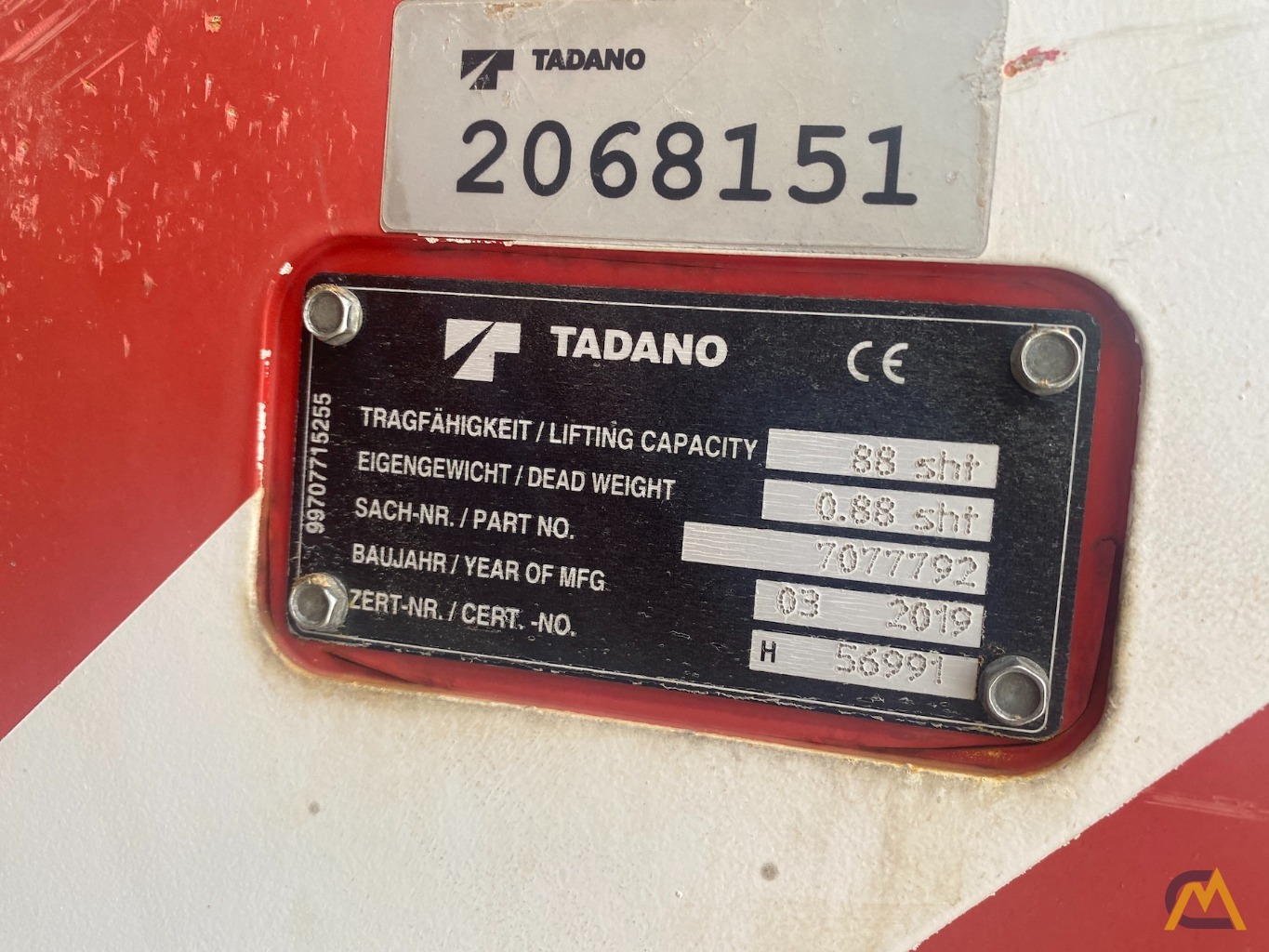 Demag 80-Ton 5-Sheave Hook Block For Sale Blocks Parts Attachments ...