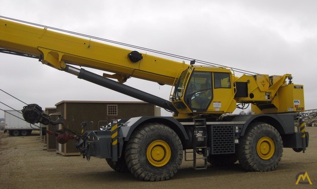 80t Grove RT880E Rough Terrain Crane For Sale Hoists & Material ...