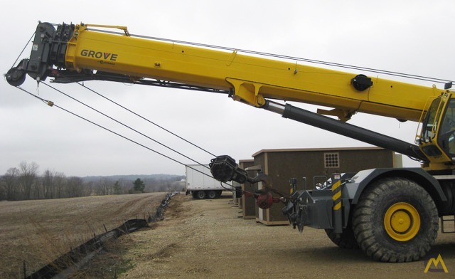 80t Grove RT880E Rough Terrain Crane For Sale Hoists & Material ...