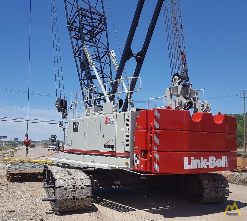 Link-Belt 138 HSL 80-ton Lattice Boom Crawler Crane For Sale or Rent ...