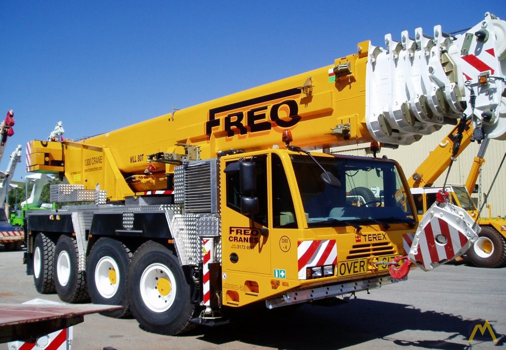 Terex Demag AC 80-2 80-ton All Terrain Crane For Sale Hoists & Material ...