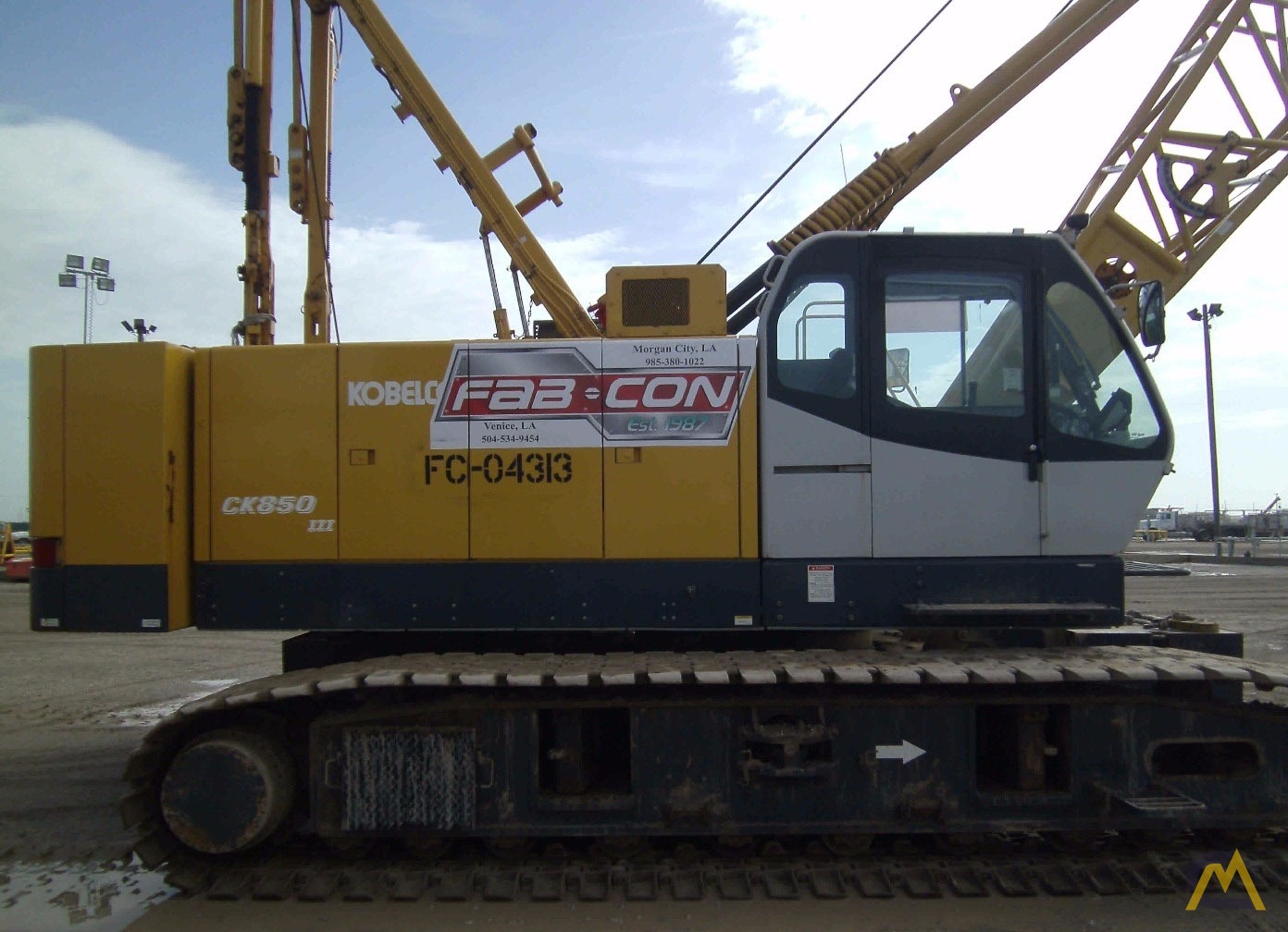 Kobelco CK850-III 85-ton Lattice Boom Crawler Crane For Sale Hoists ...