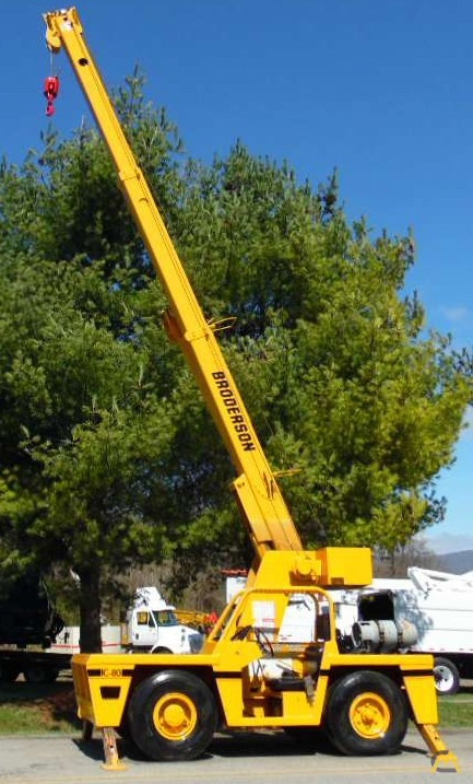 8t Broderson IC-80-2E Carry Deck Crane For Sale Industrial Hoists ...