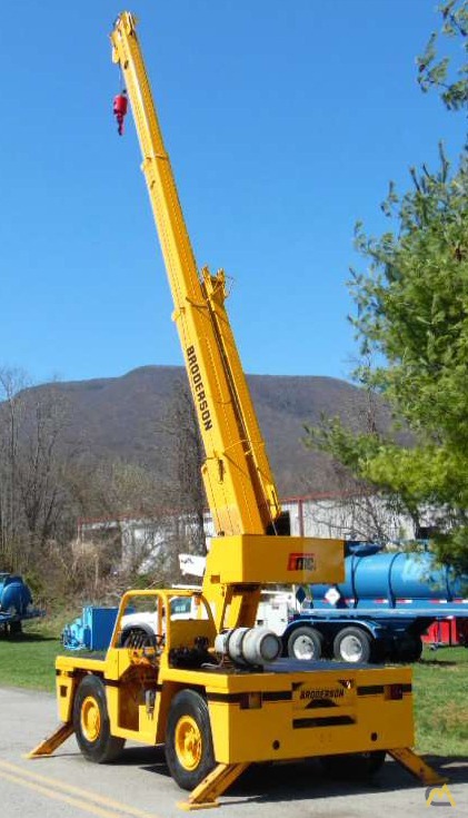 8t Broderson IC-80-2E Carry Deck Crane For Sale Industrial Hoists ...
