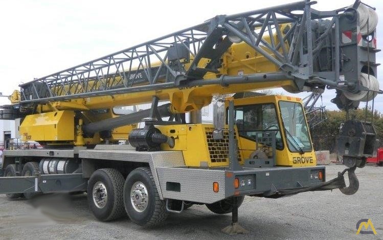 90t Grove TMS900E Hydraulic Truck Crane For Sale Hoists & Material ...