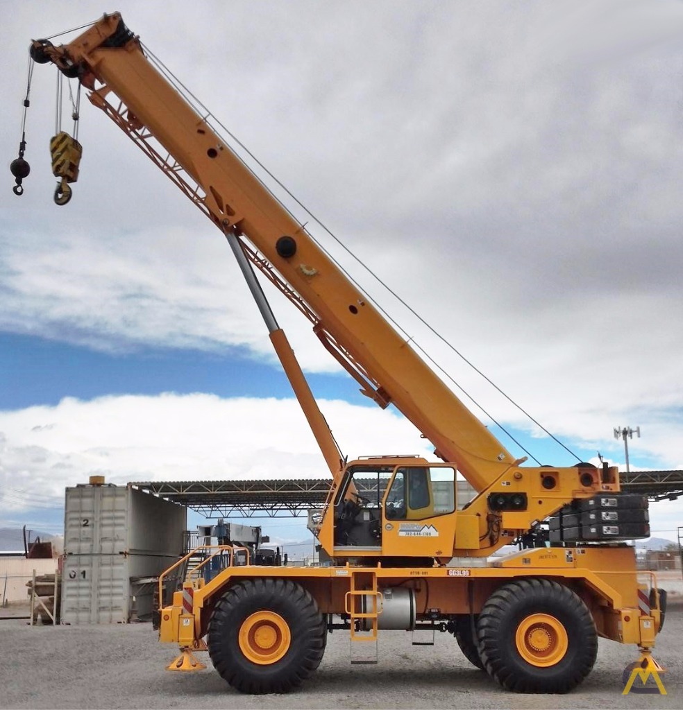 Link-Belt RTC-8090 Series II 90-ton Rough Terrain Crane For Sale or ...