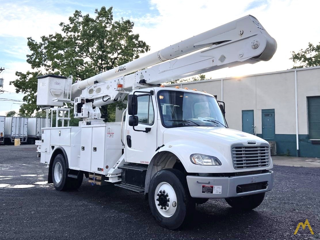 Altec AA55-MH Bucket Boom on 2015 Freightliner M2-106 4x2 Reg Cab Utility Truck - RA2157 For ...