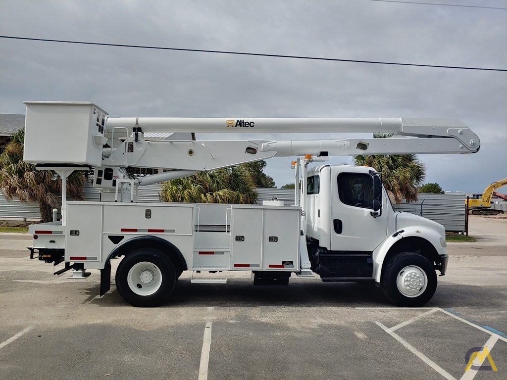 Altec AA755-MH Bucket Boom on 2012 Freightliner M2 106 4x4 Reg Cab ...