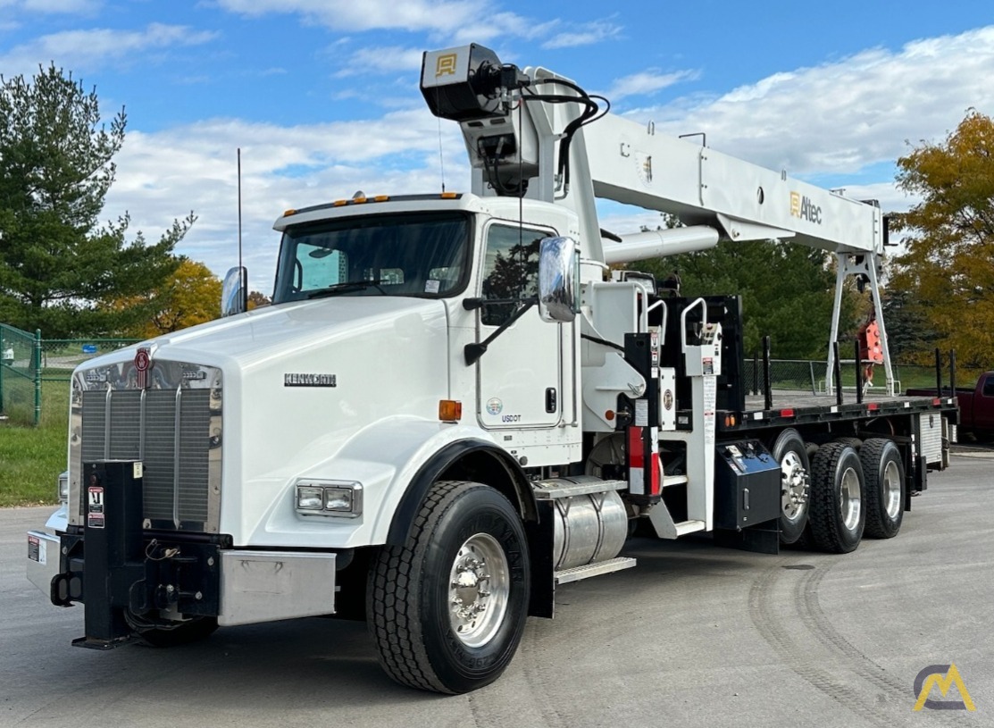 Altec AC 26-103B Boom Truck Crane on Kenworth T800 For Sale Trucks Hoists & Material Handlers ...